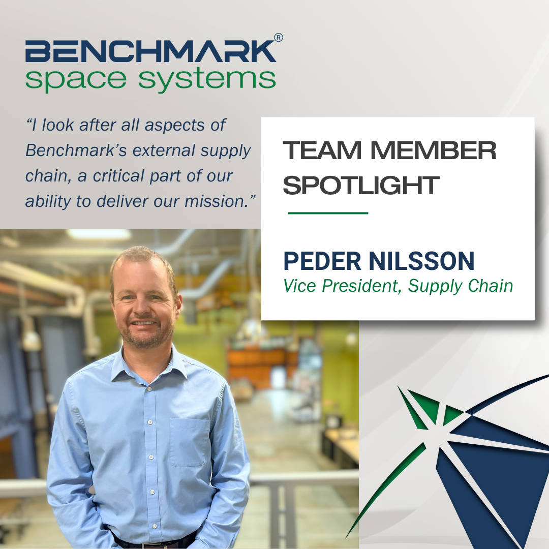 Team Spotlight - Peder Nilsson, Vice President, Supply Chain